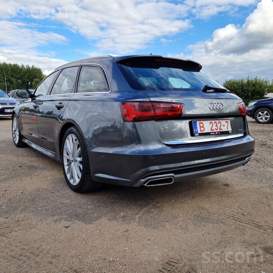 Grey Audi A6 2016 in Daugavpils, with an engine capacity of 3.00 L and mileage of 0 thousand km for 15950 €, photo 6 on AUTOMOTO.COM.LV
