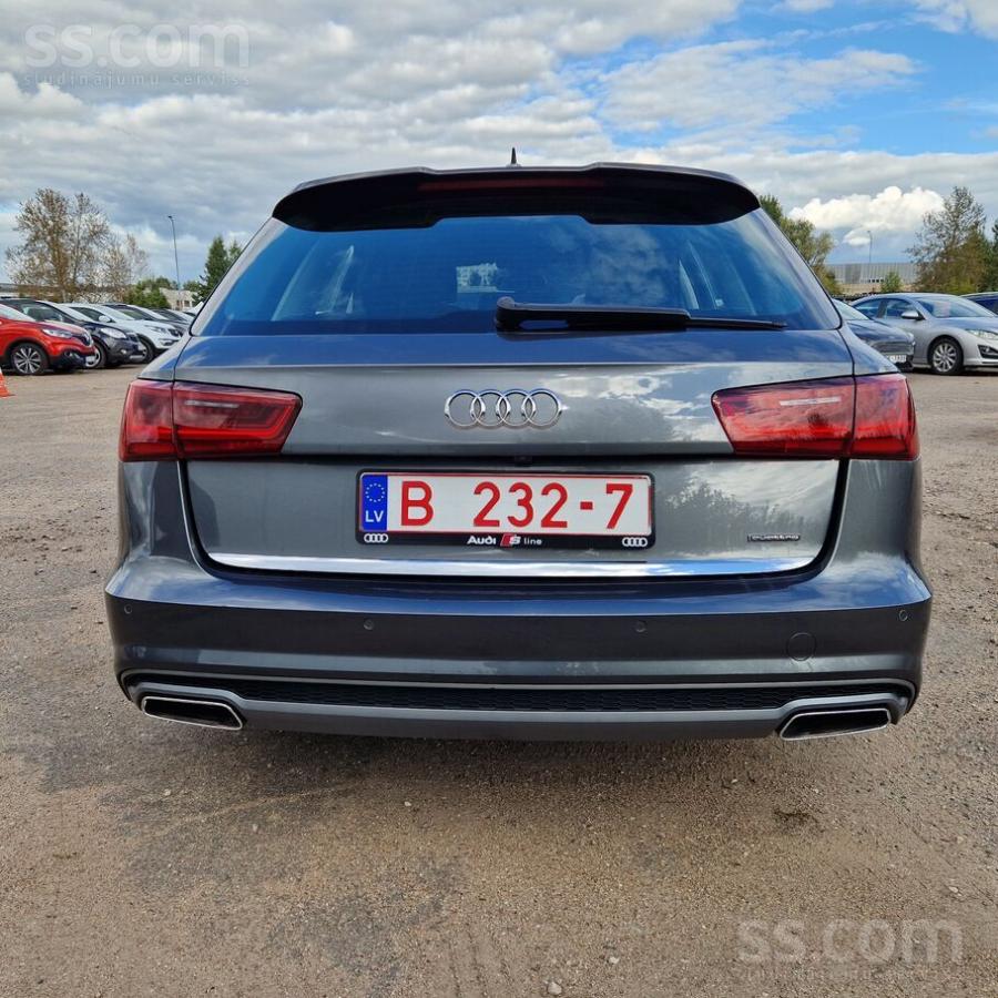 Grey Audi A6 2016 in Daugavpils, with an engine capacity of 3.00 L and mileage of 0 thousand km for 15950 €, photo 7 on AUTOMOTO.COM.LV