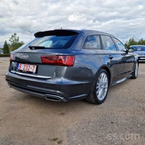 Grey Audi A6 2016 in Daugavpils, with an engine capacity of 3.00 L and mileage of 0 thousand km for 15950 €, photo 8 on AUTOMOTO.COM.LV