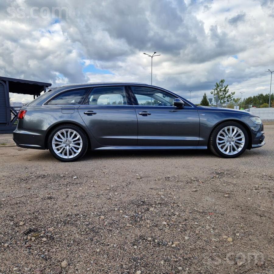 Grey Audi A6 2016 in Daugavpils, with an engine capacity of 3.00 L and mileage of 0 thousand km for 15950 €, photo 9 on AUTOMOTO.COM.LV
