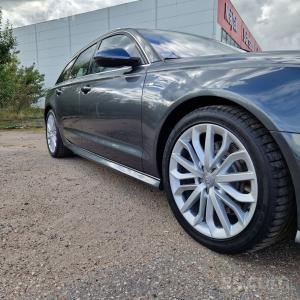 Grey Audi A6 2016 in Daugavpils, with an engine capacity of 3.00 L and mileage of 0 thousand km for 15950 €, photo 10 on AUTOMOTO.COM.LV