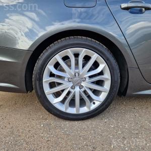 Grey Audi A6 2016 in Daugavpils, with an engine capacity of 3.00 L and mileage of 0 thousand km for 15950 €, photo 12 on AUTOMOTO.COM.LV