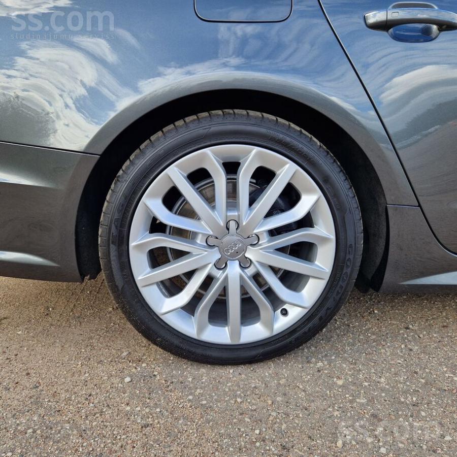 Grey Audi A6 2016 in Daugavpils, with an engine capacity of 3.00 L and mileage of 0 thousand km for 15950 €, photo 12 on AUTOMOTO.COM.LV