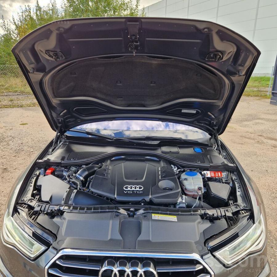 Grey Audi A6 2016 in Daugavpils, with an engine capacity of 3.00 L and mileage of 0 thousand km for 15950 €, photo 15 on AUTOMOTO.COM.LV