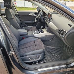 Grey Audi A6 2016 in Daugavpils, with an engine capacity of 3.00 L and mileage of 0 thousand km for 15950 €, photo 24 on AUTOMOTO.COM.LV
