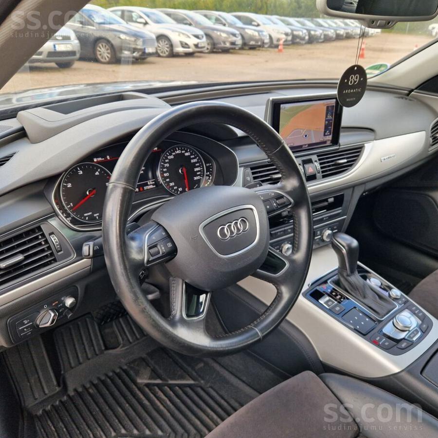 Grey Audi A6 2016 in Daugavpils, with an engine capacity of 3.00 L and mileage of 0 thousand km for 15950 €, photo 27 on AUTOMOTO.COM.LV