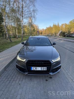 Серый Ауди А6 2016 в Лиепая, объемом двигателя 3.00 л и пробегом 278 тыс. км за 17000 €, фото 1 на AUTOMOTO.COM.LV