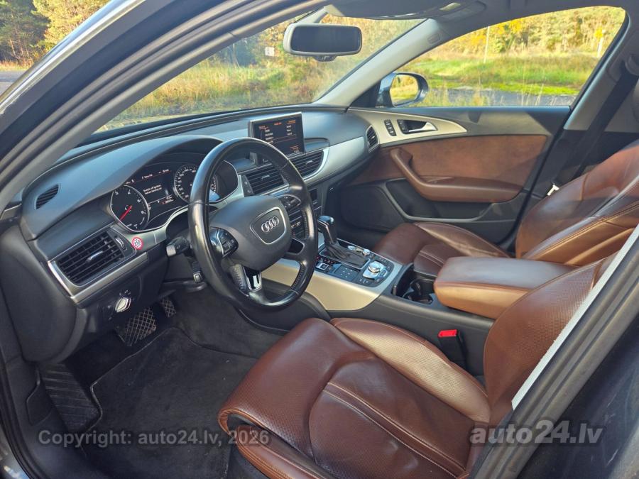 Grey Audi A6 2016 in Tallinn, with an engine capacity of 3.00 L and mileage of 265 thousand km for 16000 €, photo 10 on AUTOMOTO.COM.LV