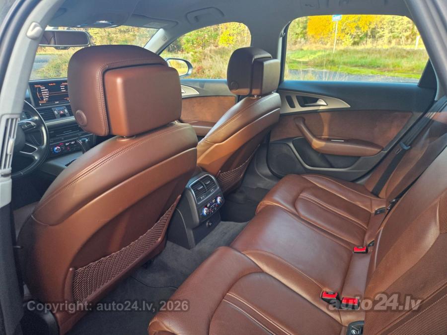 Grey Audi A6 2016 in Tallinn, with an engine capacity of 3.00 L and mileage of 265 thousand km for 16000 €, photo 15 on AUTOMOTO.COM.LV