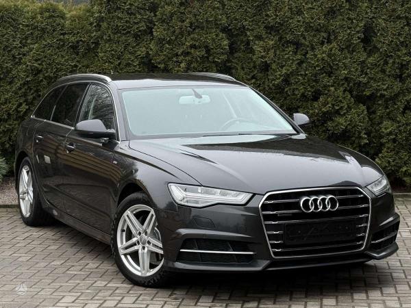 Grey Audi A6 2017 in Jonava, with an engine capacity of 1.97 L and mileage of 362 thousand km for 11950 €, photo 4 on AUTOMOTO.COM.LV