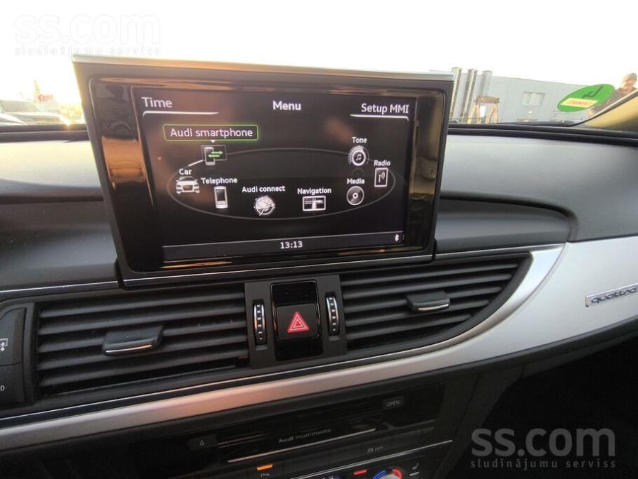 Grey Audi A6 2017 in Tukums, with an engine capacity of 3.00 L and mileage of 232 thousand km for 21000 €, photo 18 on AUTOMOTO.COM.LV