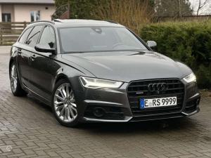 Grey Audi A6 2017 in Vilnius, with an engine capacity of 2.97 L and mileage of 160 thousand km for 21550 €, photo 13 on AUTOMOTO.COM.LV