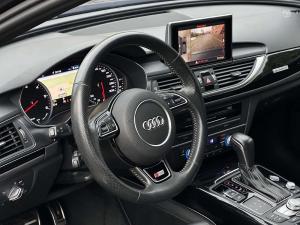 Grey Audi A6 2017 in Vilnius, with an engine capacity of 2.97 L and mileage of 160 thousand km for 21550 €, photo 23 on AUTOMOTO.COM.LV