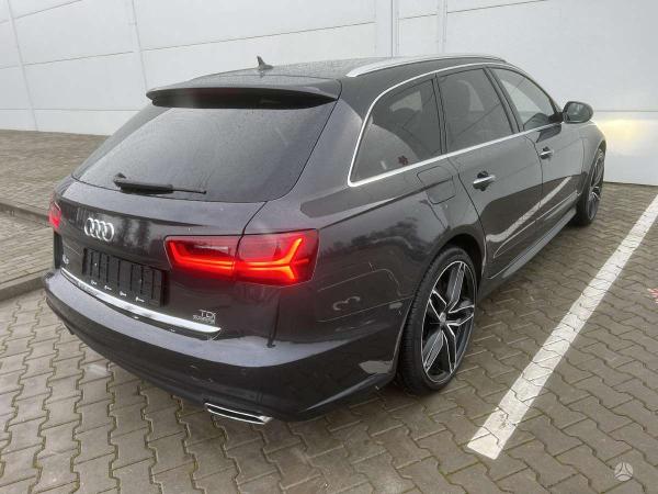 Grey Audi A6 2017 in Kaunas, with an engine capacity of 3.00 L and mileage of 233 thousand km for 14200 €, photo 6 on AUTOMOTO.COM.LV