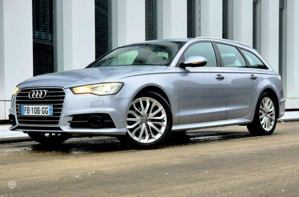 Pelēks Audi A6 2017 Viļņa, ar dzinēja tilpumu 1.97 L un nobraukumu 256 tūkst. km par 14400 €, foto 3 vietnē AUTOMOTO.COM.LV
