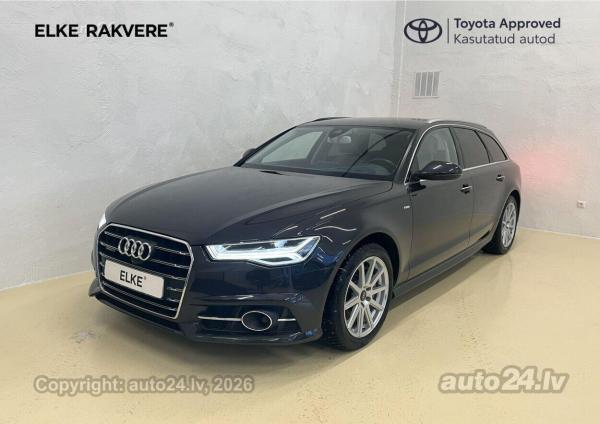 Grey Audi A6 2017 in Rakvere, with an engine capacity of 1.98 L and mileage of 86 thousand km for 24990 €, photo 1 on AUTOMOTO.COM.LV