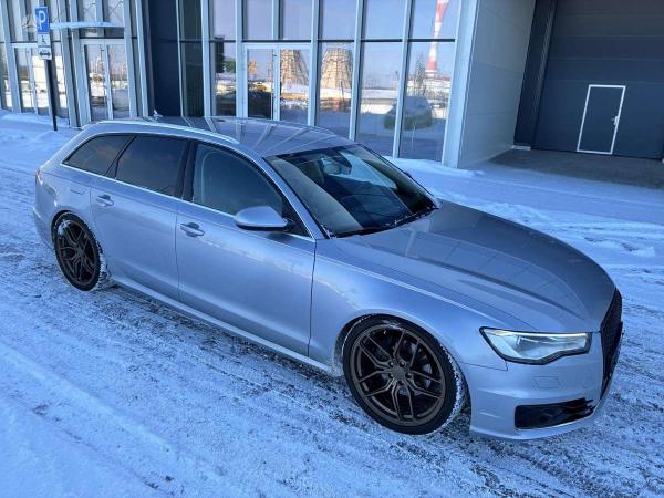Grey Audi A6 2017 in Vilnius, with an engine capacity of 1.97 L and mileage of 286 thousand km for 13900 €, photo 1 on AUTOMOTO.COM.LV