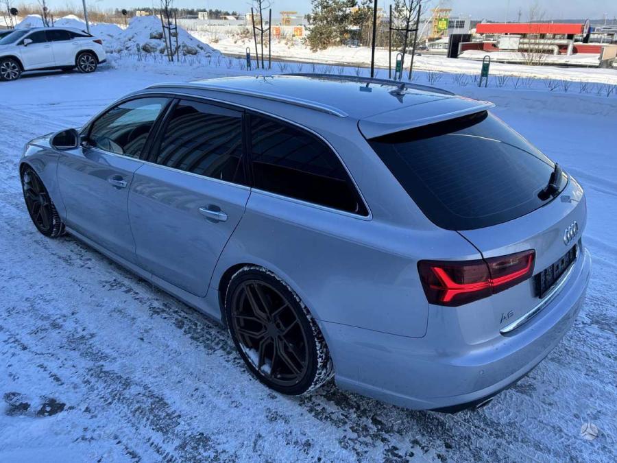 Grey Audi A6 2017 in Vilnius, with an engine capacity of 1.97 L and mileage of 286 thousand km for 13900 €, photo 3 on AUTOMOTO.COM.LV