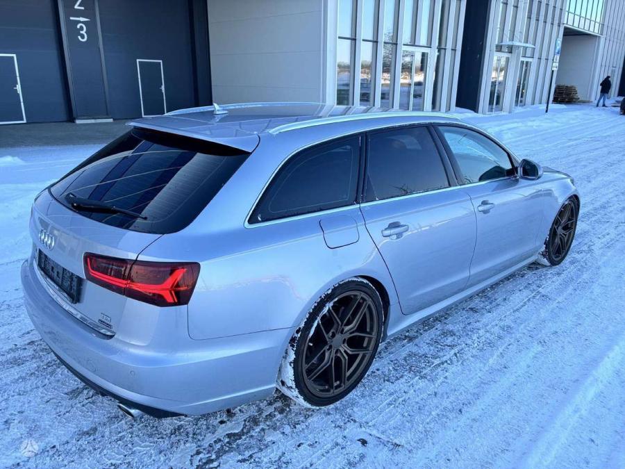 Grey Audi A6 2017 in Vilnius, with an engine capacity of 1.97 L and mileage of 286 thousand km for 13900 €, photo 5 on AUTOMOTO.COM.LV