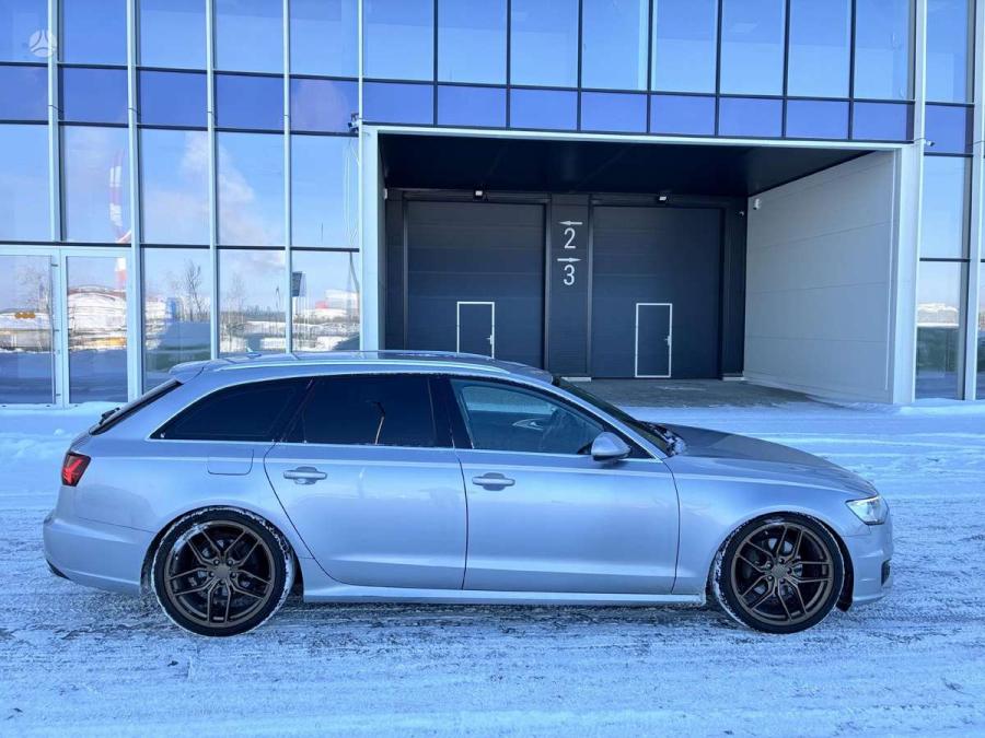 Grey Audi A6 2017 in Vilnius, with an engine capacity of 1.97 L and mileage of 286 thousand km for 13900 €, photo 6 on AUTOMOTO.COM.LV