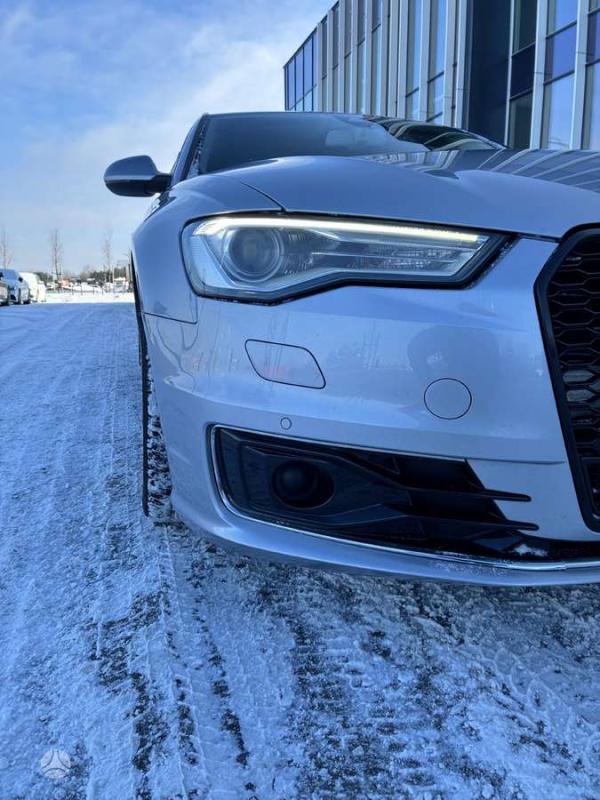 Grey Audi A6 2017 in Vilnius, with an engine capacity of 1.97 L and mileage of 286 thousand km for 13900 €, photo 8 on AUTOMOTO.COM.LV
