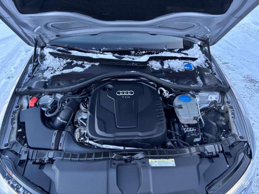 Grey Audi A6 2017 in Vilnius, with an engine capacity of 1.97 L and mileage of 286 thousand km for 13900 €, photo 27 on AUTOMOTO.COM.LV