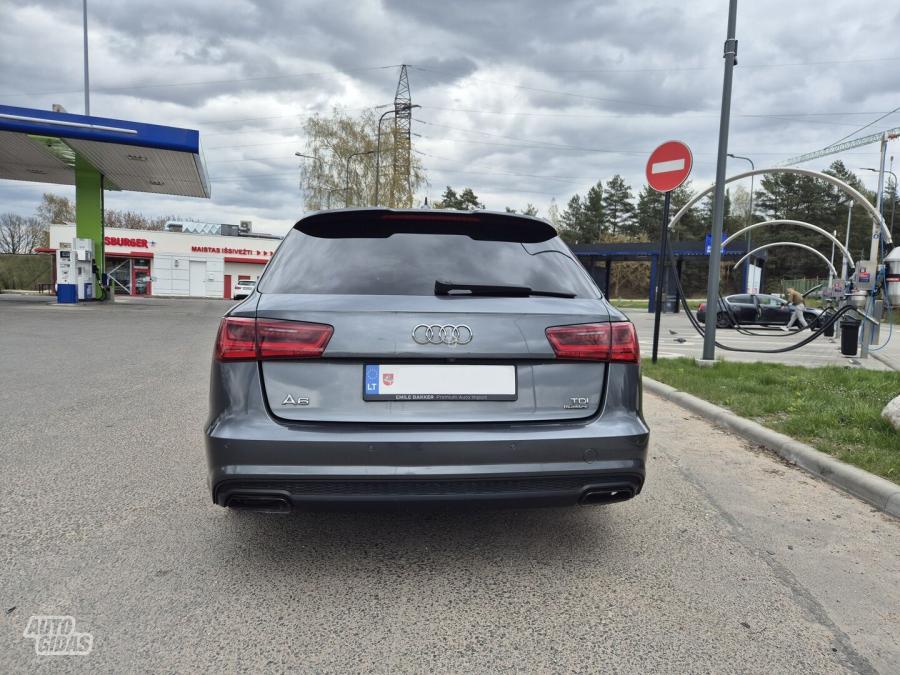 Grey Audi A6 2017 in Vilnius, with an engine capacity of 3.00 L and mileage of 280 thousand km for 25500 €, photo 8 on AUTOMOTO.COM.LV