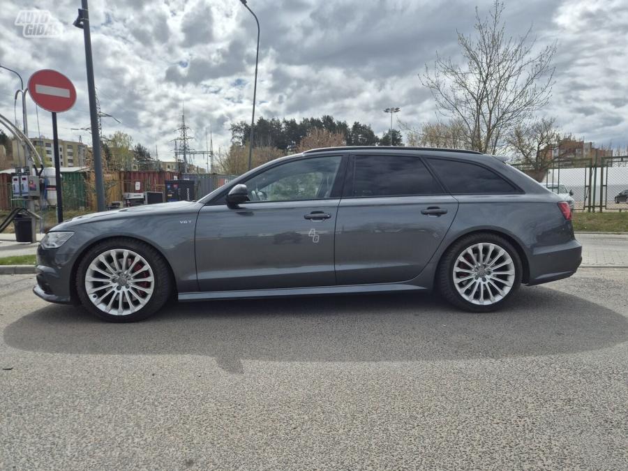Grey Audi A6 2017 in Vilnius, with an engine capacity of 3.00 L and mileage of 280 thousand km for 25500 €, photo 12 on AUTOMOTO.COM.LV