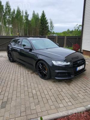 Grey Audi A6 2017 in Riga, with an engine capacity of 2.00 L and mileage of 223 thousand km for 20500 €, photo 3 on AUTOMOTO.COM.LV