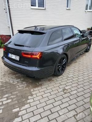 Grey Audi A6 2017 in Riga, with an engine capacity of 2.00 L and mileage of 223 thousand km for 20500 €, photo 4 on AUTOMOTO.COM.LV