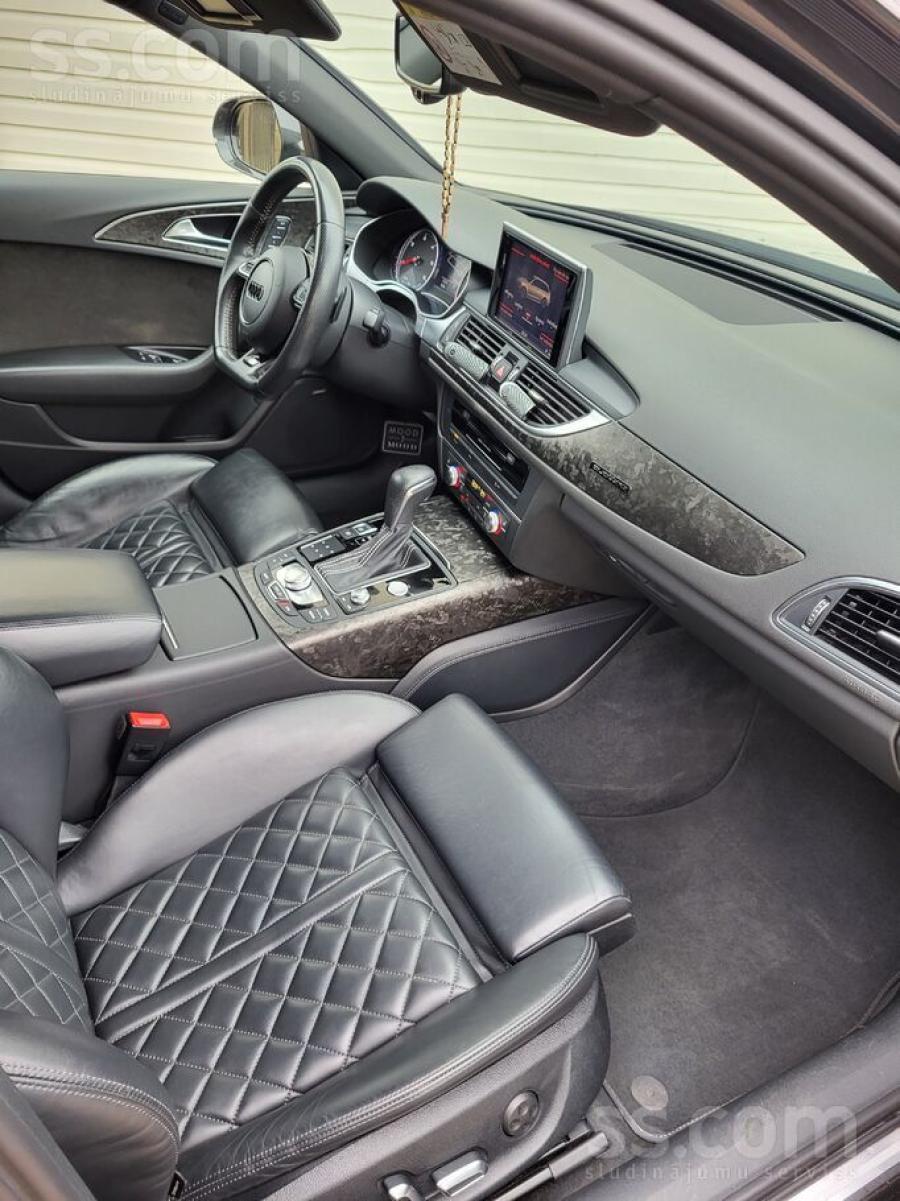 Grey Audi A6 2017 in Riga, with an engine capacity of 2.00 L and mileage of 223 thousand km for 20500 €, photo 6 on AUTOMOTO.COM.LV