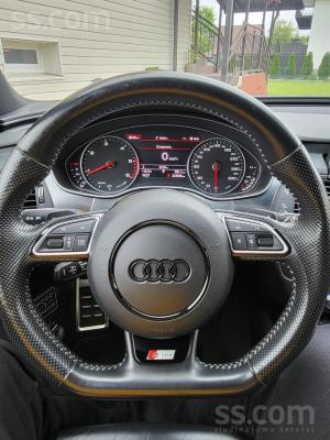 Grey Audi A6 2017 in Riga, with an engine capacity of 2.00 L and mileage of 223 thousand km for 20500 €, photo 12 on AUTOMOTO.COM.LV