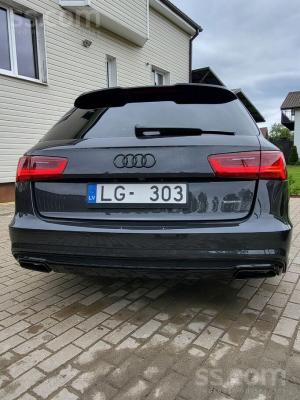Grey Audi A6 2017 in Riga, with an engine capacity of 2.00 L and mileage of 223 thousand km for 20500 €, photo 24 on AUTOMOTO.COM.LV