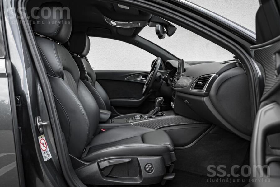Grey Audi A6 2017 in Riga, with an engine capacity of 3.00 L and mileage of 270 thousand km for 21500 €, photo 13 on AUTOMOTO.COM.LV