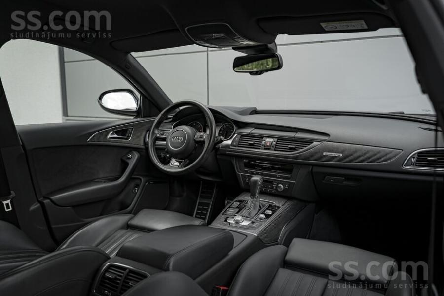 Grey Audi A6 2017 in Riga, with an engine capacity of 3.00 L and mileage of 270 thousand km for 21500 €, photo 19 on AUTOMOTO.COM.LV
