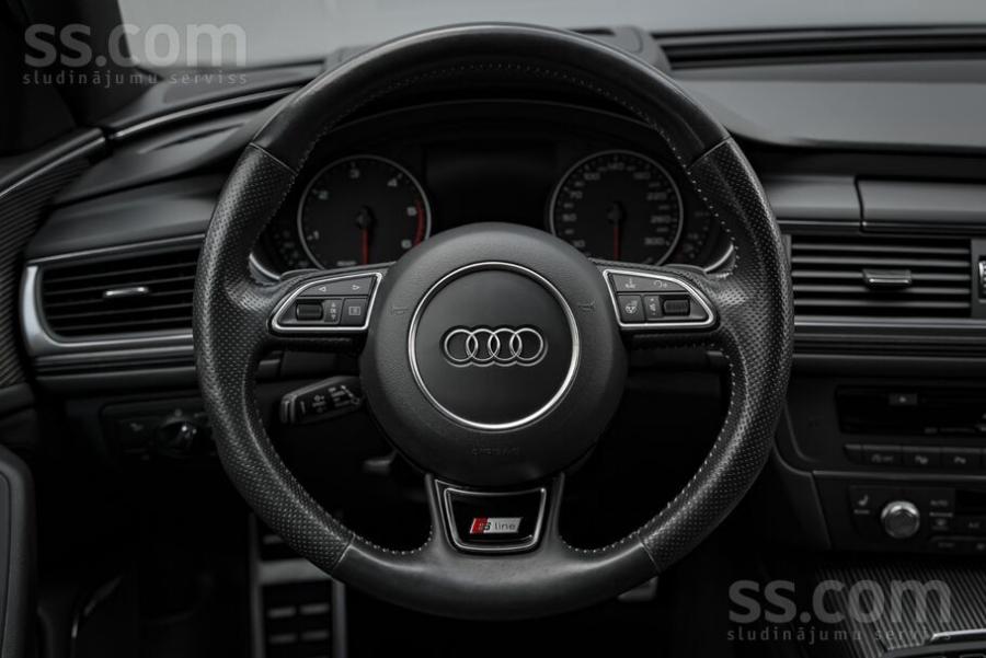 Grey Audi A6 2017 in Riga, with an engine capacity of 3.00 L and mileage of 270 thousand km for 21500 €, photo 21 on AUTOMOTO.COM.LV