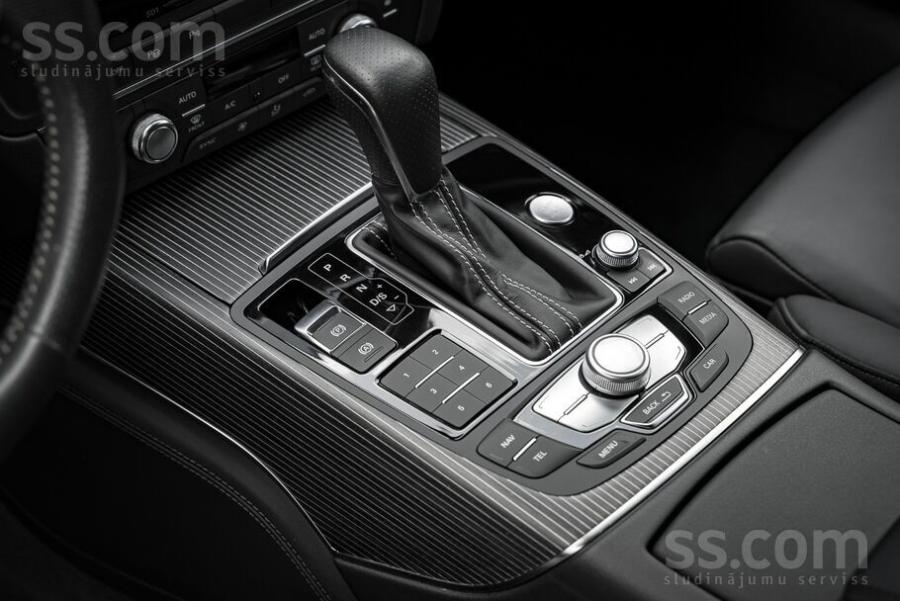 Grey Audi A6 2017 in Riga, with an engine capacity of 3.00 L and mileage of 270 thousand km for 21500 €, photo 23 on AUTOMOTO.COM.LV