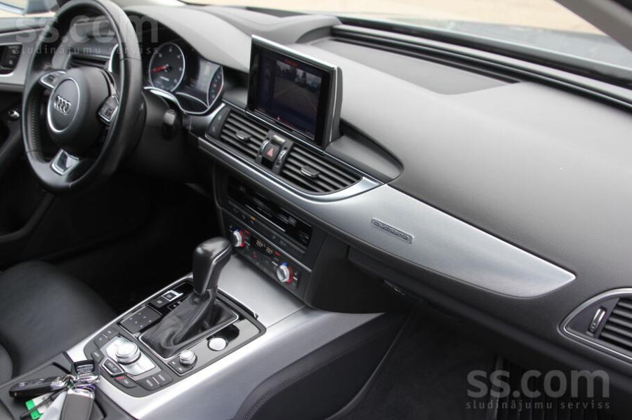 Pelēks Audi A6 2017 Tukums, ar dzinēja tilpumu 3.00 L un nobraukumu 215 tūkst. km par 19500 €, foto 9 vietnē AUTOMOTO.COM.LV