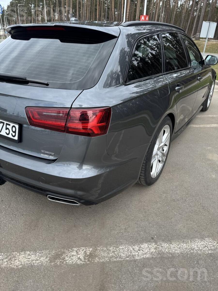 Pelēks Audi A6 2017 Rīga, ar dzinēja tilpumu 3.00 L un nobraukumu 243 tūkst. km par 18250 €, foto 7 vietnē AUTOMOTO.COM.LV
