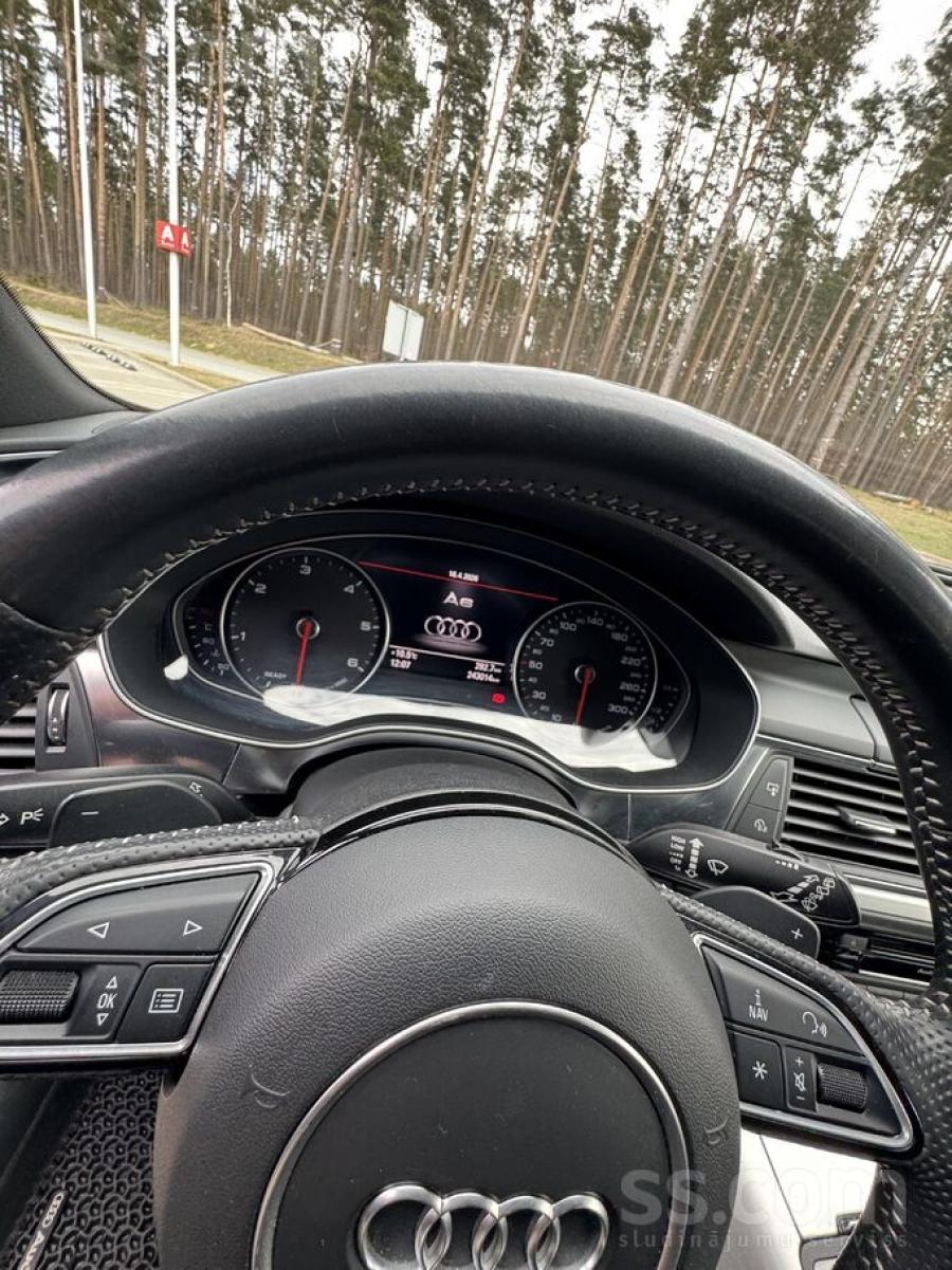 Pelēks Audi A6 2017 Rīga, ar dzinēja tilpumu 3.00 L un nobraukumu 243 tūkst. km par 18250 €, foto 13 vietnē AUTOMOTO.COM.LV