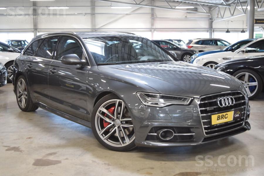 Grey Audi A6 2017 in Riga, with an engine capacity of 3.00 L and mileage of 237 thousand km for 19900 €, photo 1 on AUTOMOTO.COM.LV