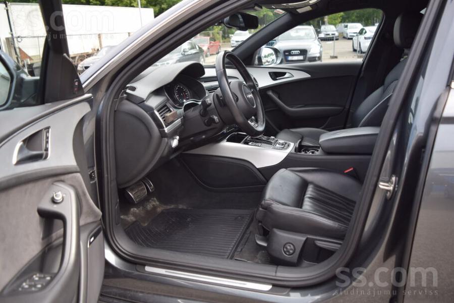 Grey Audi A6 2017 in Riga, with an engine capacity of 3.00 L and mileage of 237 thousand km for 19900 €, photo 4 on AUTOMOTO.COM.LV
