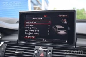 Grey Audi A6 2017 in Riga, with an engine capacity of 3.00 L and mileage of 237 thousand km for 19900 €, photo 9 on AUTOMOTO.COM.LV