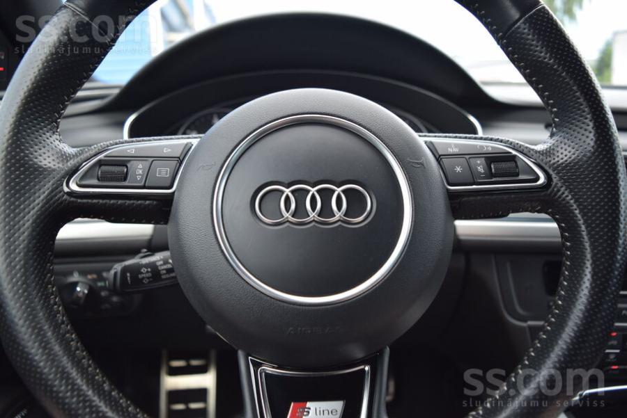 Grey Audi A6 2017 in Riga, with an engine capacity of 3.00 L and mileage of 237 thousand km for 19900 €, photo 13 on AUTOMOTO.COM.LV