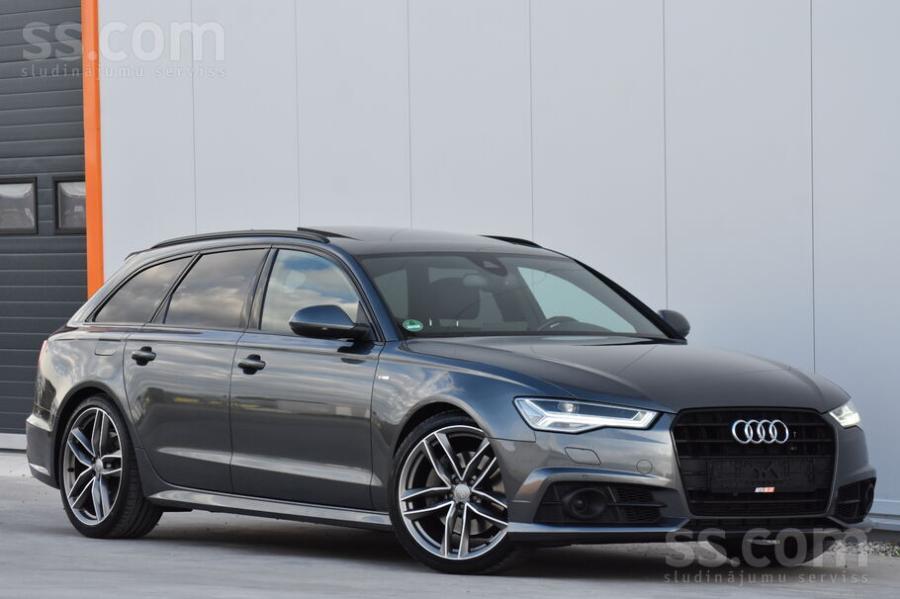 Grey Audi A6 2017 in Riga, with an engine capacity of 3.00 L and mileage of 248 thousand km for 16450 €, photo 5 on AUTOMOTO.COM.LV