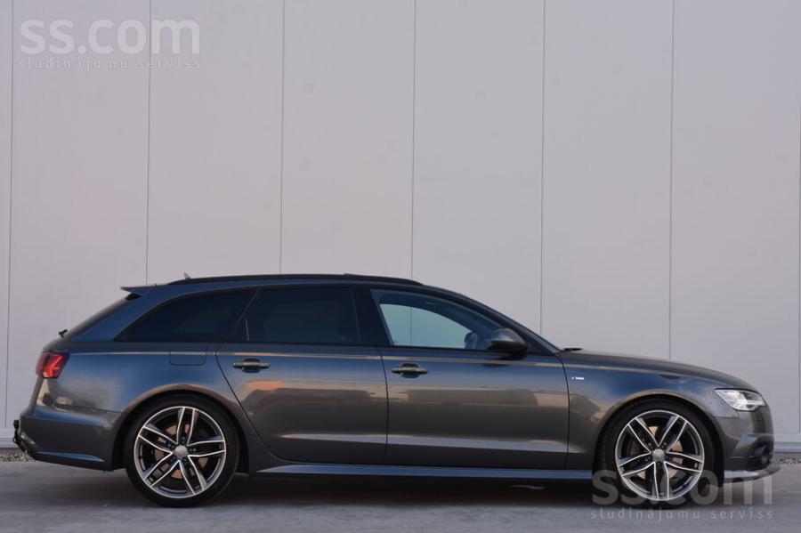 Grey Audi A6 2017 in Riga, with an engine capacity of 3.00 L and mileage of 248 thousand km for 16450 €, photo 6 on AUTOMOTO.COM.LV