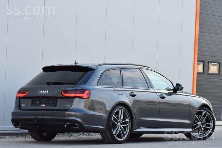 Grey Audi A6 2017 in Riga, with an engine capacity of 3.00 L and mileage of 248 thousand km for 16450 €, photo 7 on AUTOMOTO.COM.LV