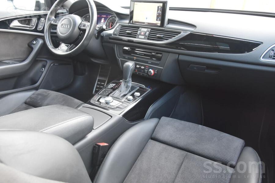 Grey Audi A6 2017 in Riga, with an engine capacity of 3.00 L and mileage of 248 thousand km for 16450 €, photo 9 on AUTOMOTO.COM.LV