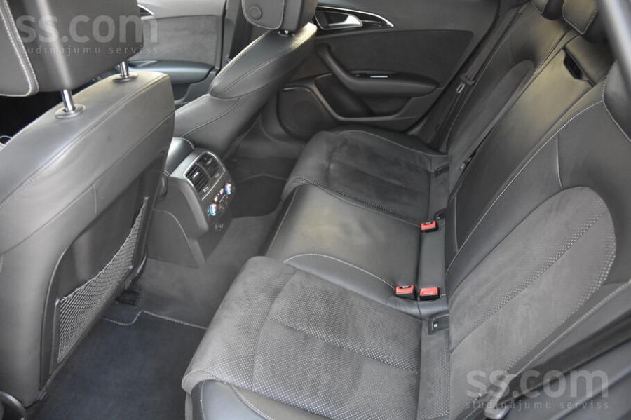 Grey Audi A6 2017 in Riga, with an engine capacity of 3.00 L and mileage of 248 thousand km for 16450 €, photo 13 on AUTOMOTO.COM.LV
