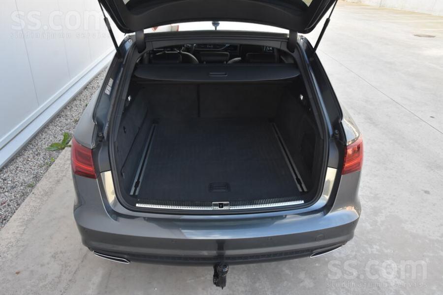 Grey Audi A6 2017 in Riga, with an engine capacity of 3.00 L and mileage of 248 thousand km for 16450 €, photo 14 on AUTOMOTO.COM.LV